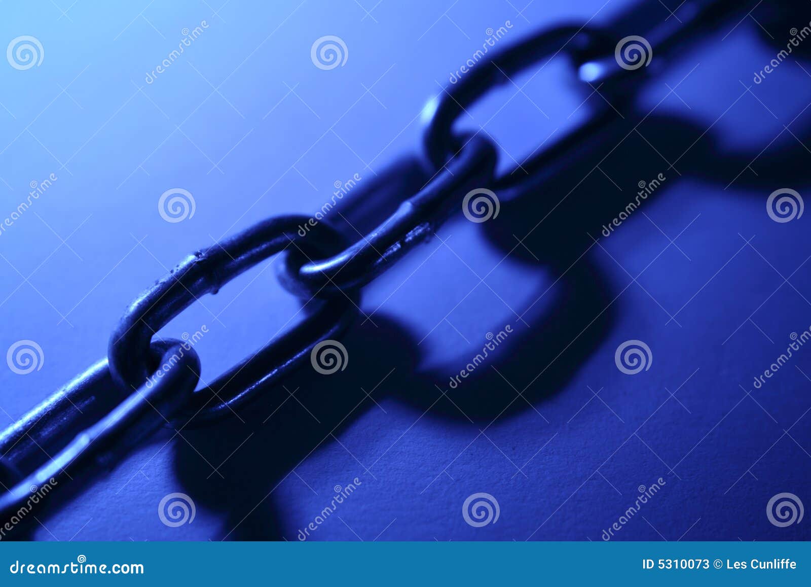 Steel chain links stock image. Image of secure, industrial - 5310073