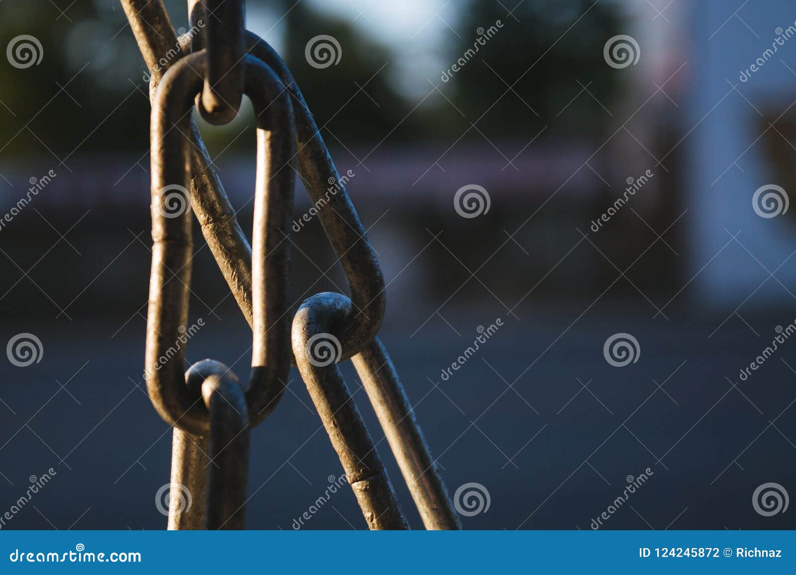 One-piece steel chain stock photo. Image of rust, communication - 124245872
