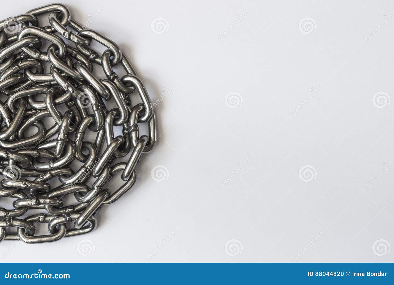 Steel chain stock photo. Image of problem, industry, steel - 88044820