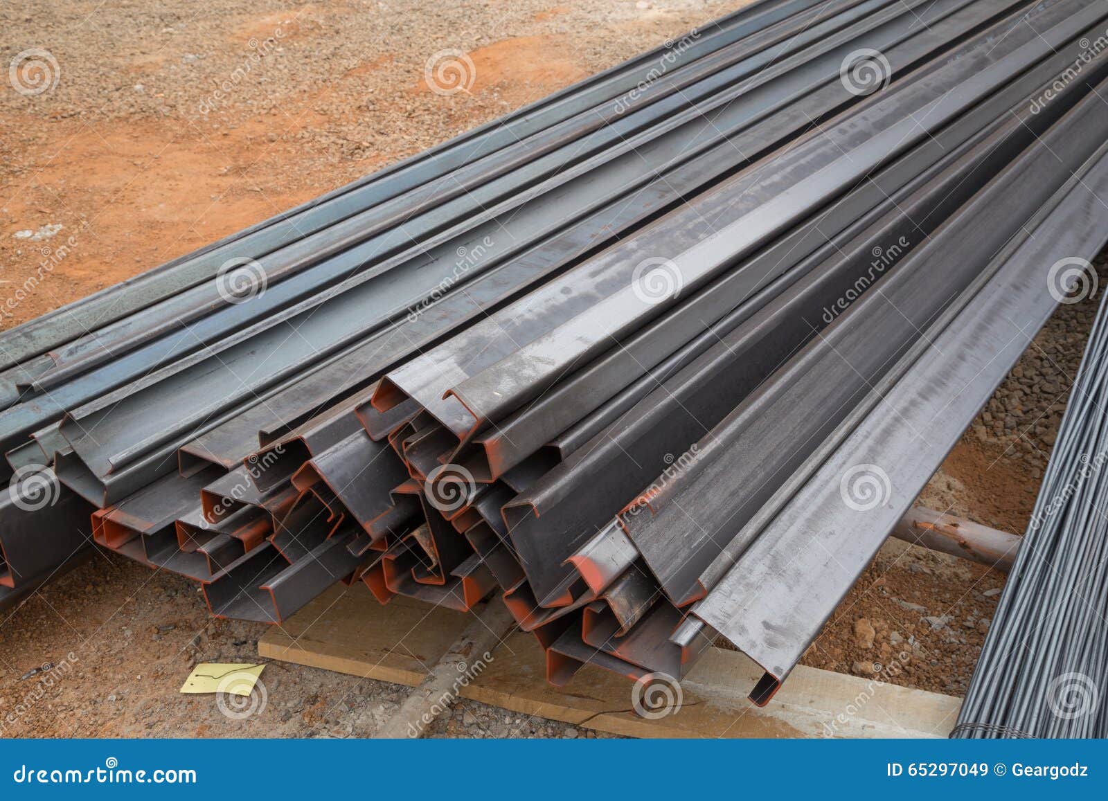 Steel Channel (steel C Chanel) Stock Image - Image of factory, beam ...