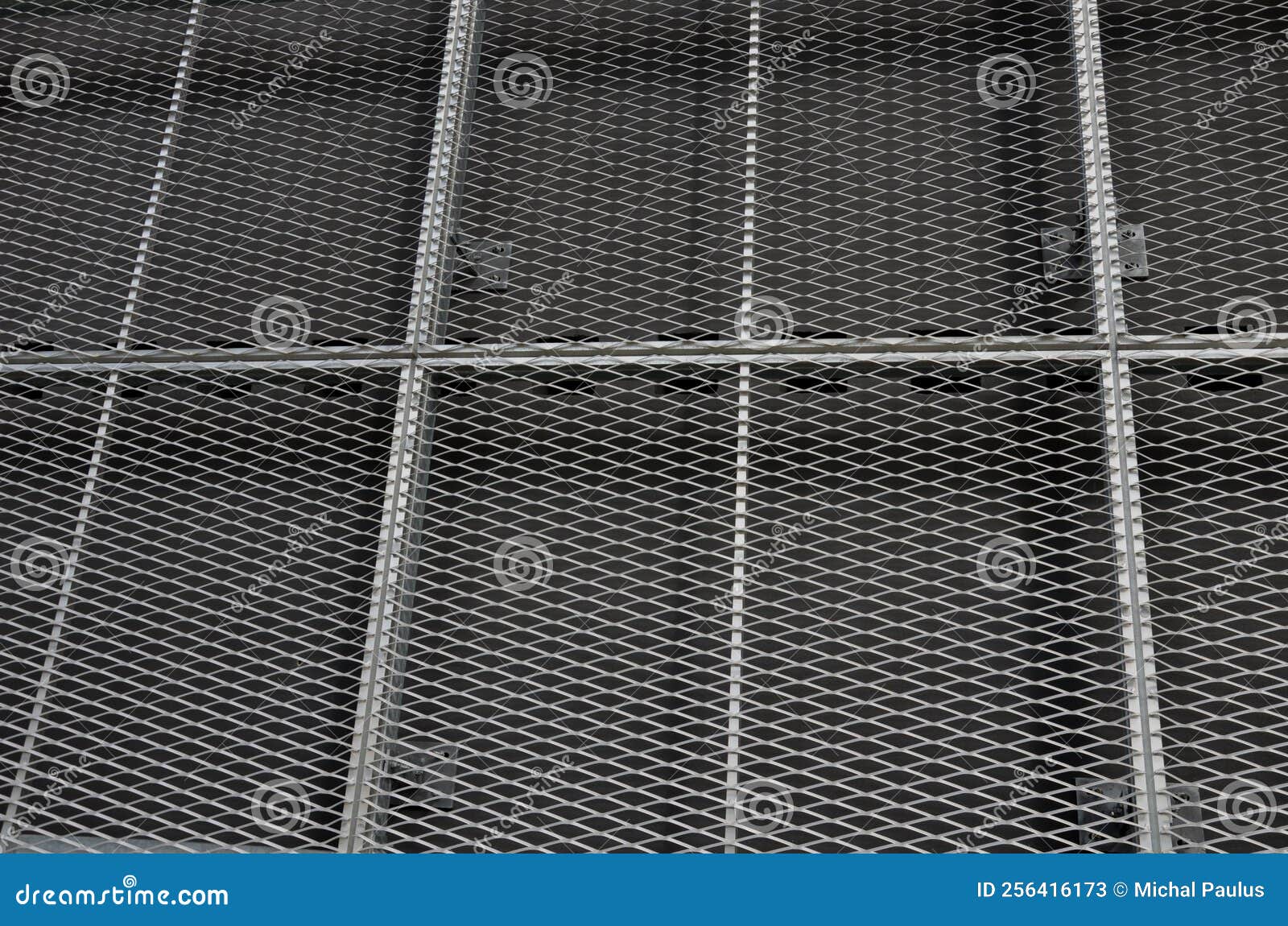 Steel Cladding of a Building with a Expanded Metal Lattice Structure ...