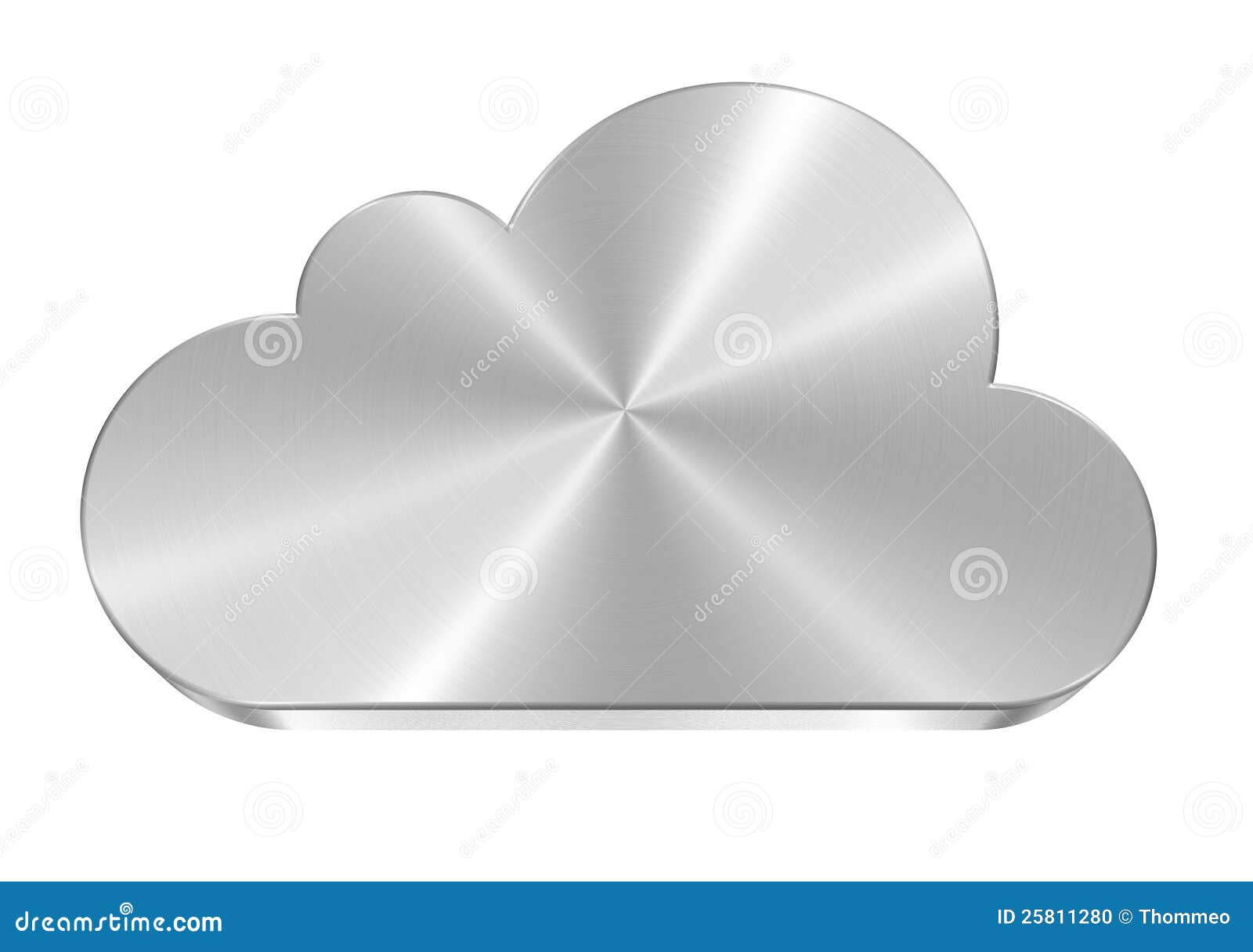 Steel Cloud stock illustration. Illustration of download - 25811280