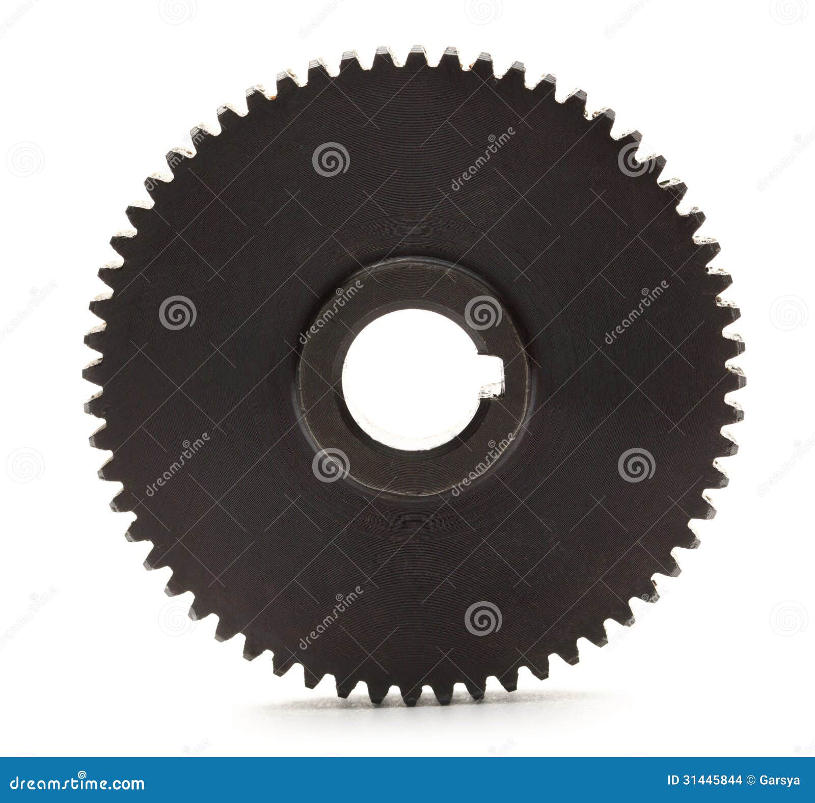 Steel cogwheel stock photo. Image of wheel, cutout, iron - 31445844
