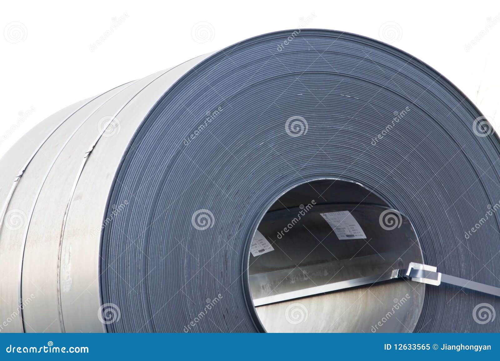 Steel Coil stock image. Image of manufacturing, rolling - 12633565