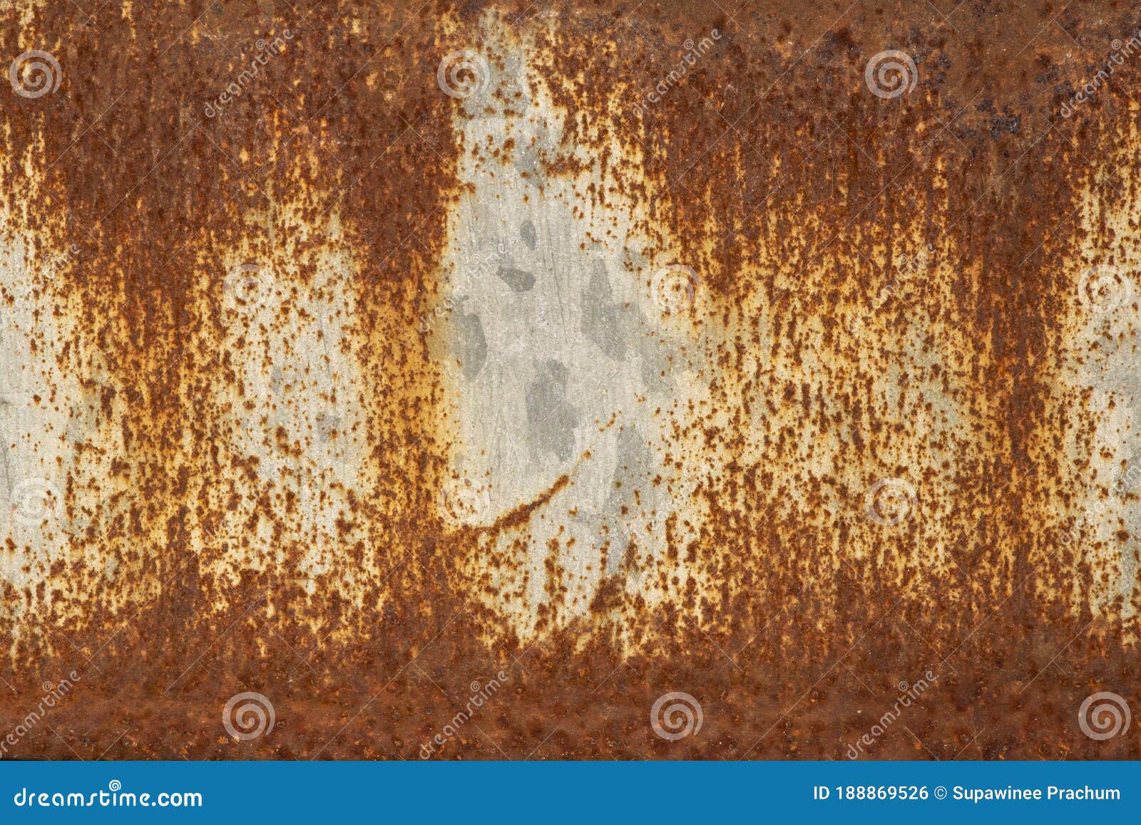 Rusty Stained Metal With Eroded Texture Stock Photo | CartoonDealer.com ...