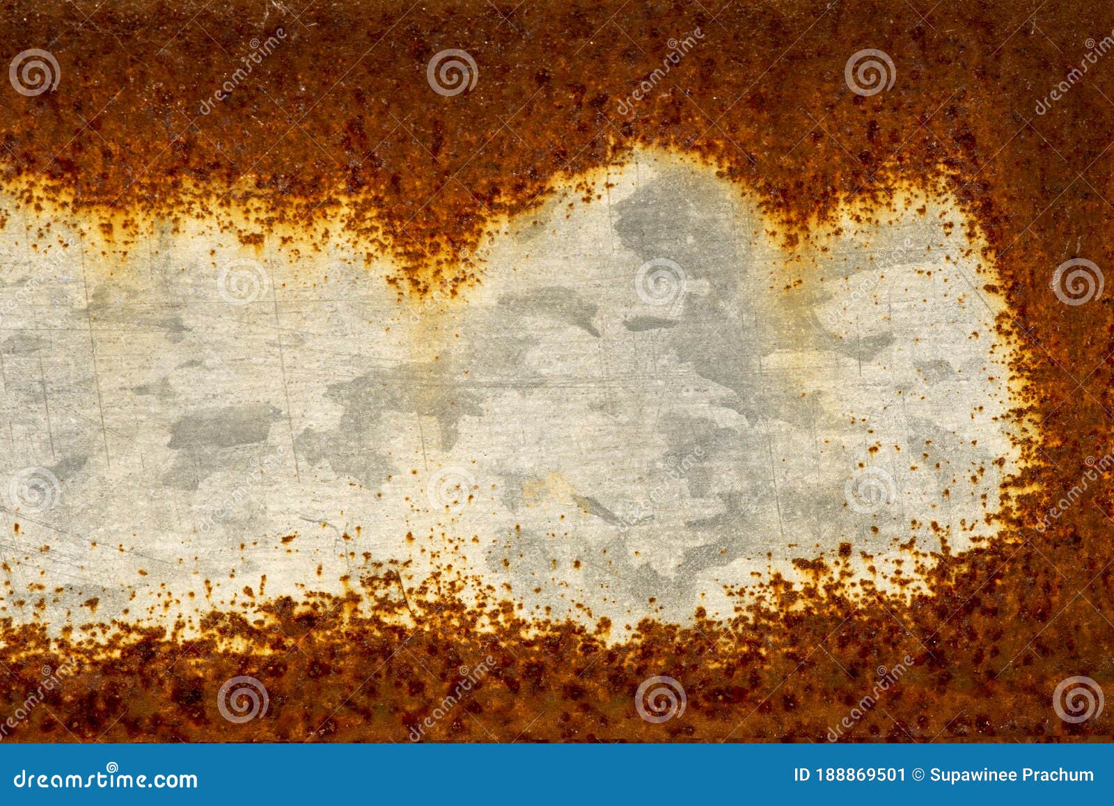Steel Colored Rusty Stained Metal Wall Texture Pattern Stock Image ...