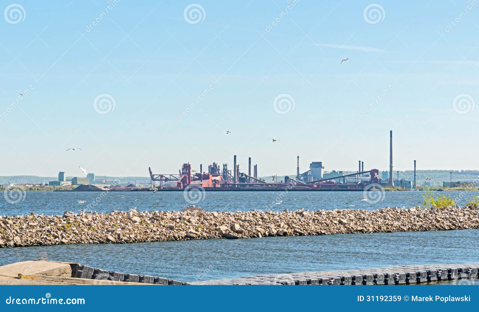 Steel Company Based in Hamilton, Ontario, Canada Stock Image - Image of ...