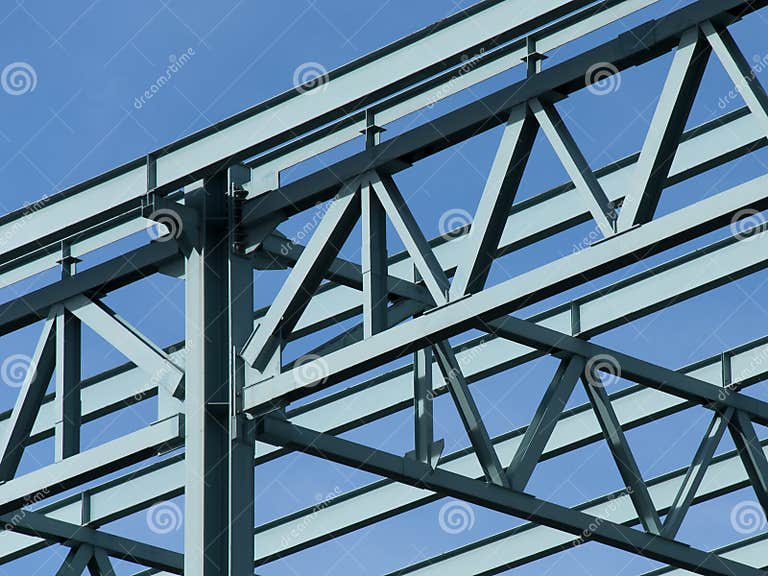 Steel Construction Frame stock photo. Image of convention - 22588528