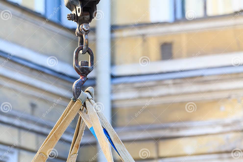 Steel construction hook stock image. Image of closeup - 35182539