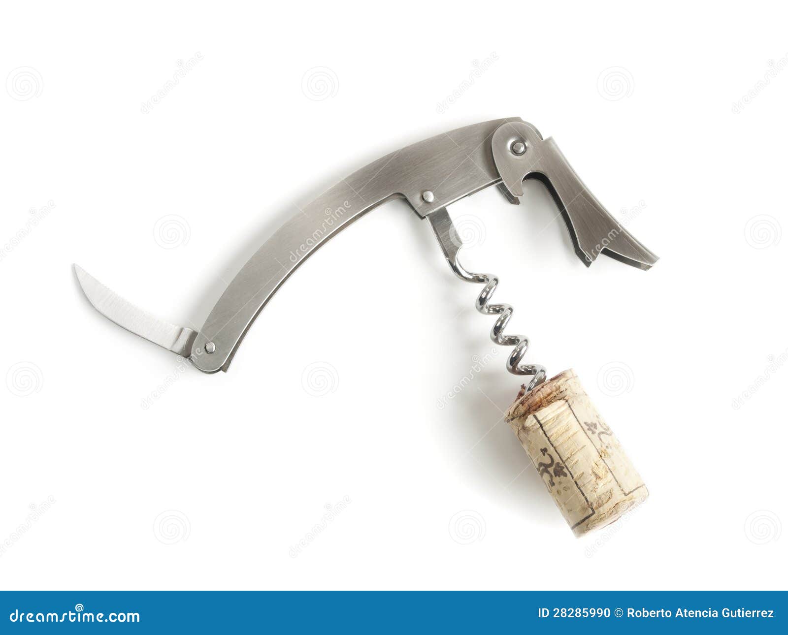 Steel corkscrew stock photo. Image of shiny, sharp, design - 28285990