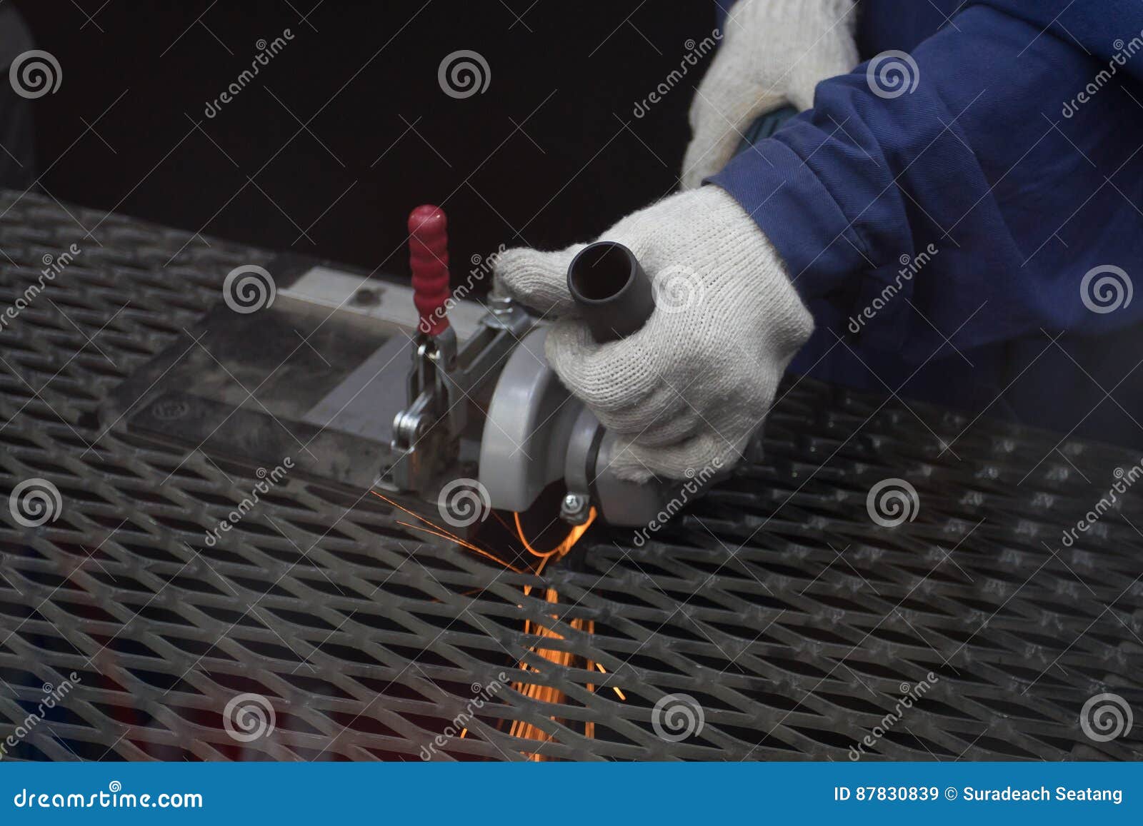 Steel Cutter Machine in Factory Stock Image - Image of circle ...