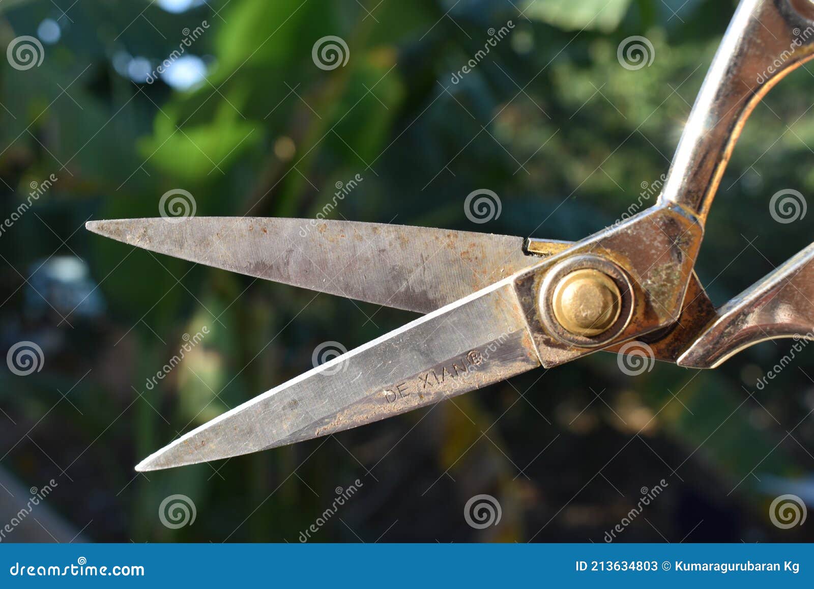 Steel Cutter with Sharp Edge. Chennai, India Stock Image - Image of ...