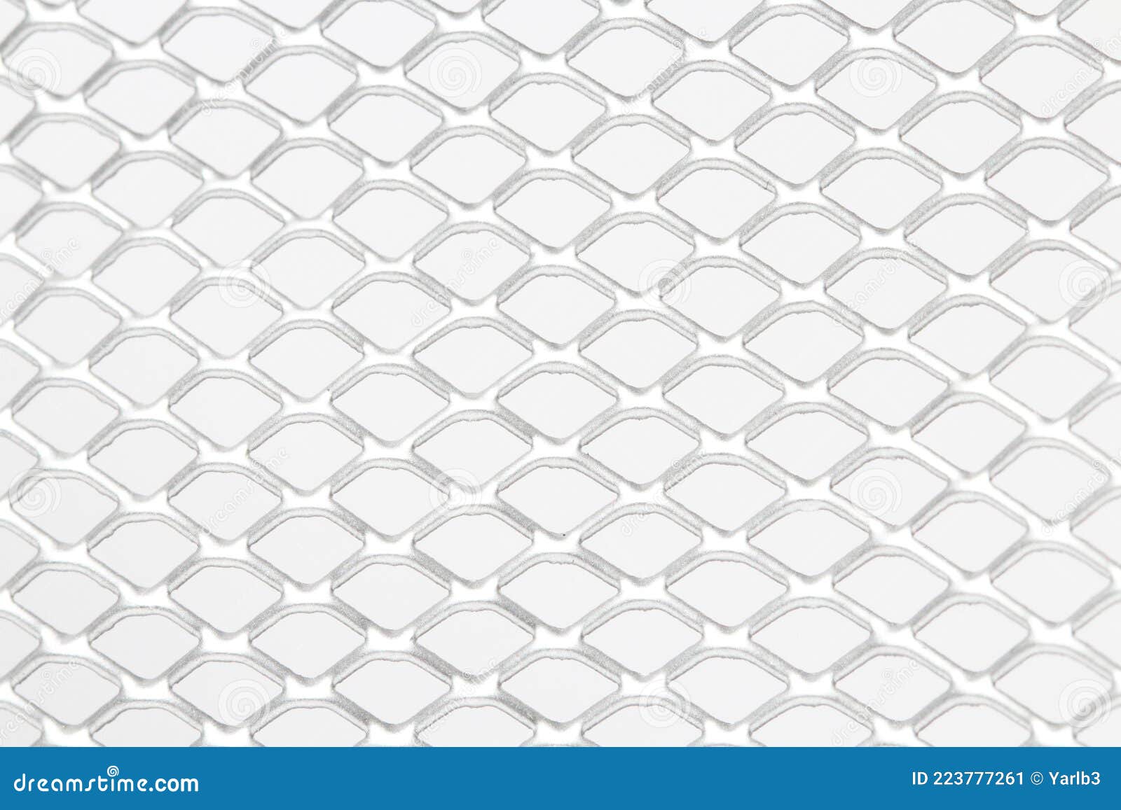 Steel Decorative Grill As a Background, White Backdrop Stock ...