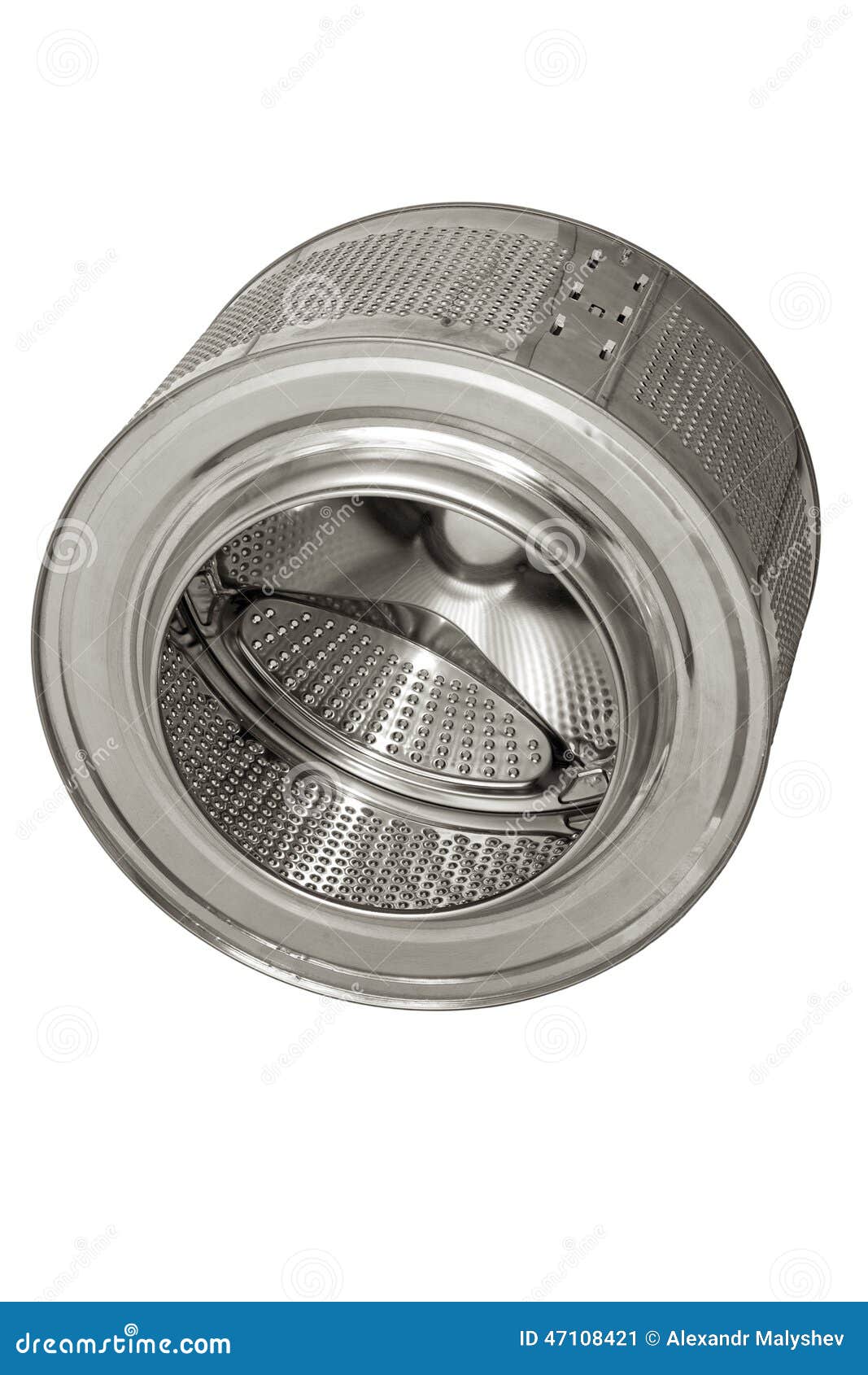 Steel drum. stock image. Image of side, dryer, black - 47108421