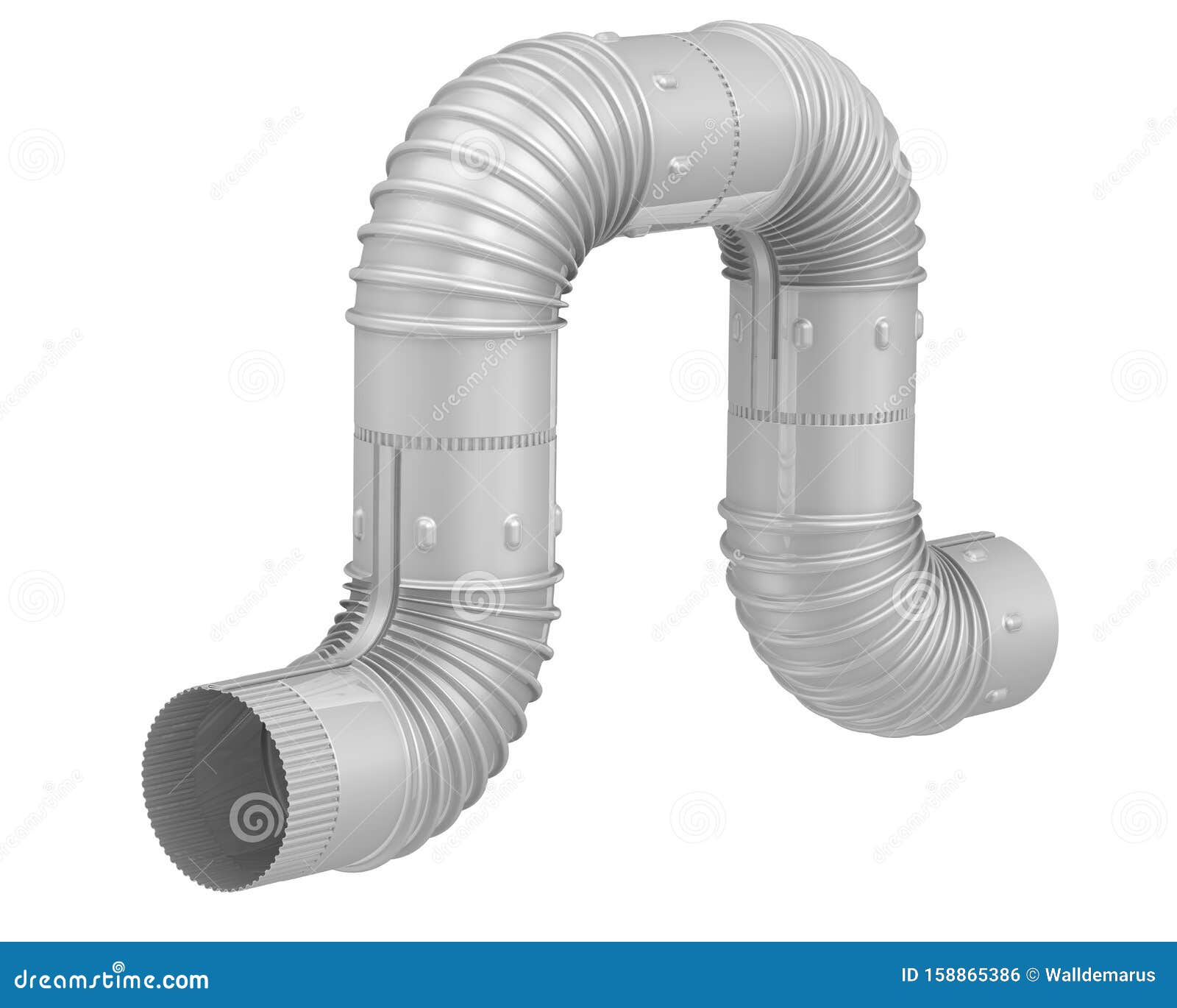 Elbow pipe connection stock illustration. Illustration of isolated ...