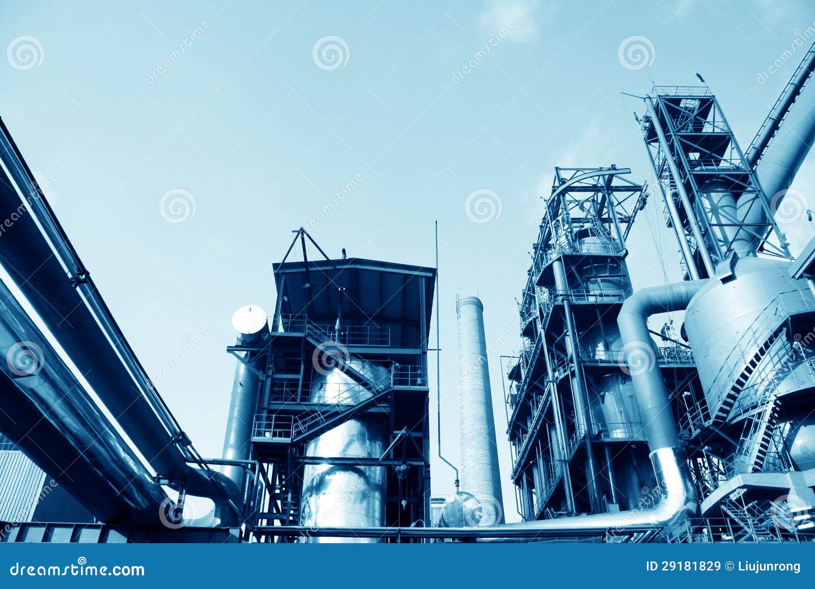 Steel Enterprise Production Equipment Stock Image - Image of concept ...