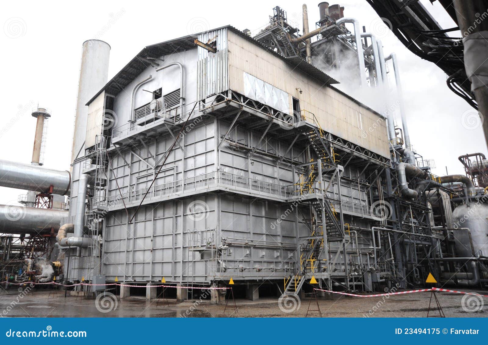 Steel factory stock image. Image of metallurgical, pipe - 23494175