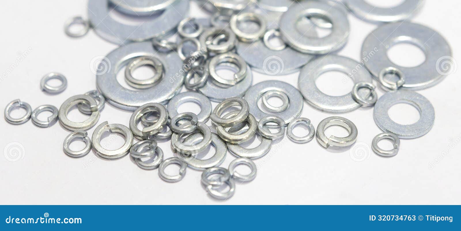 Steel Fasteners, Bolts and Nuts are Used in Construction Stock Image ...