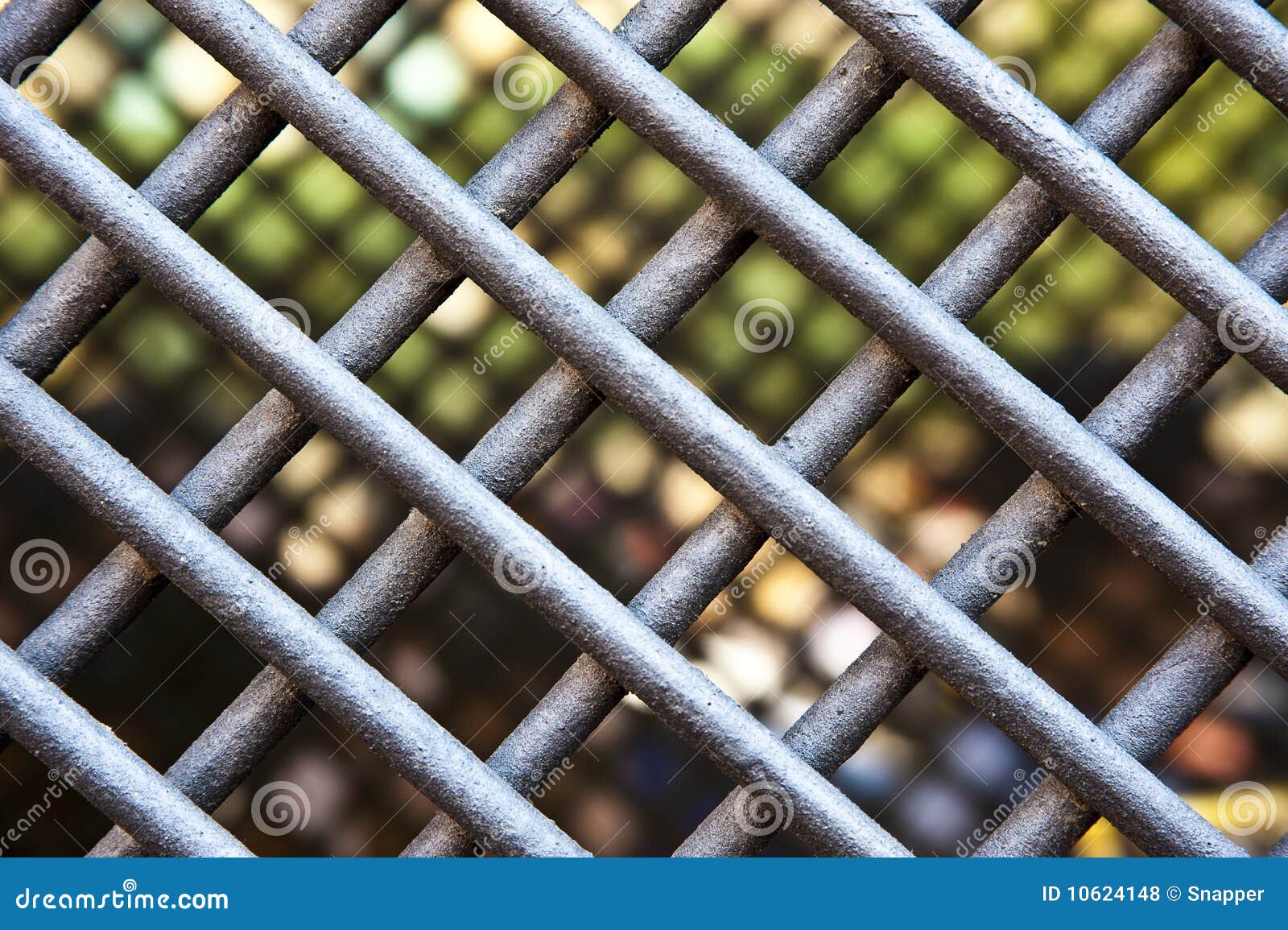 Steel Net Fence With Blur Background, Steel Net Fence Royalty-Free ...