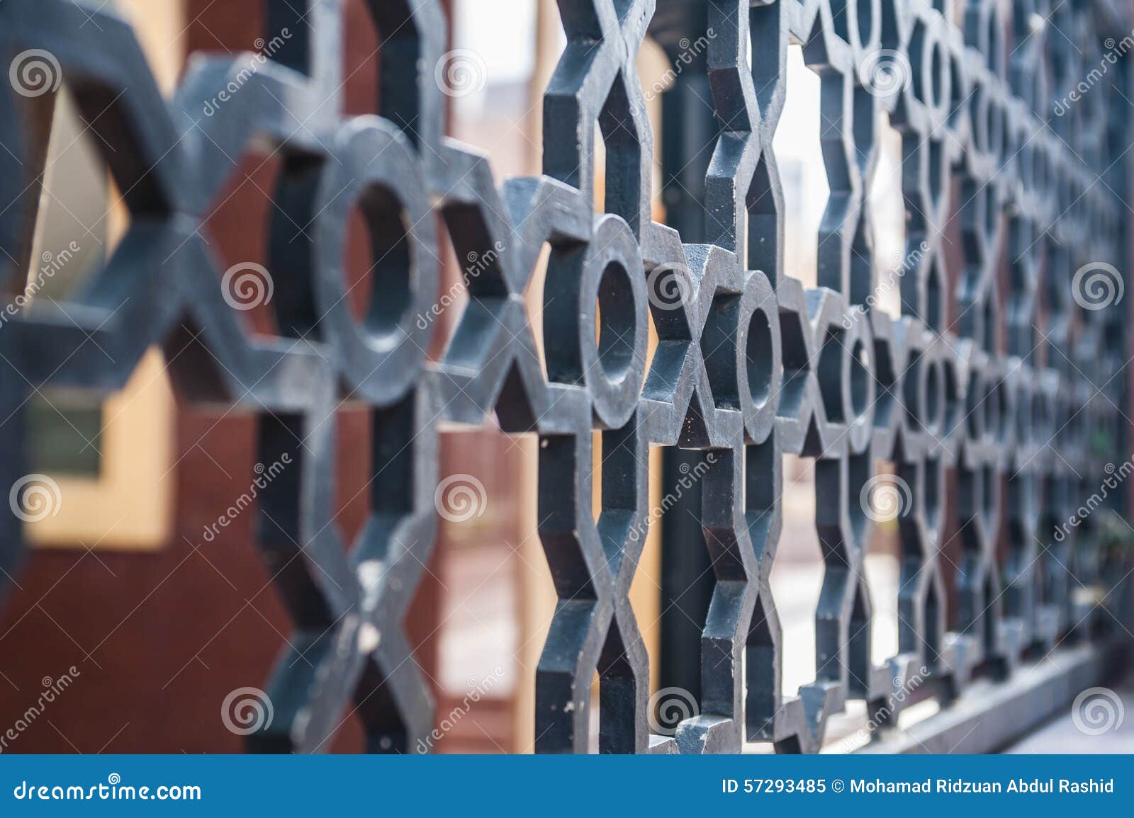 Steel fence stock image. Image of life, architecture - 57293485