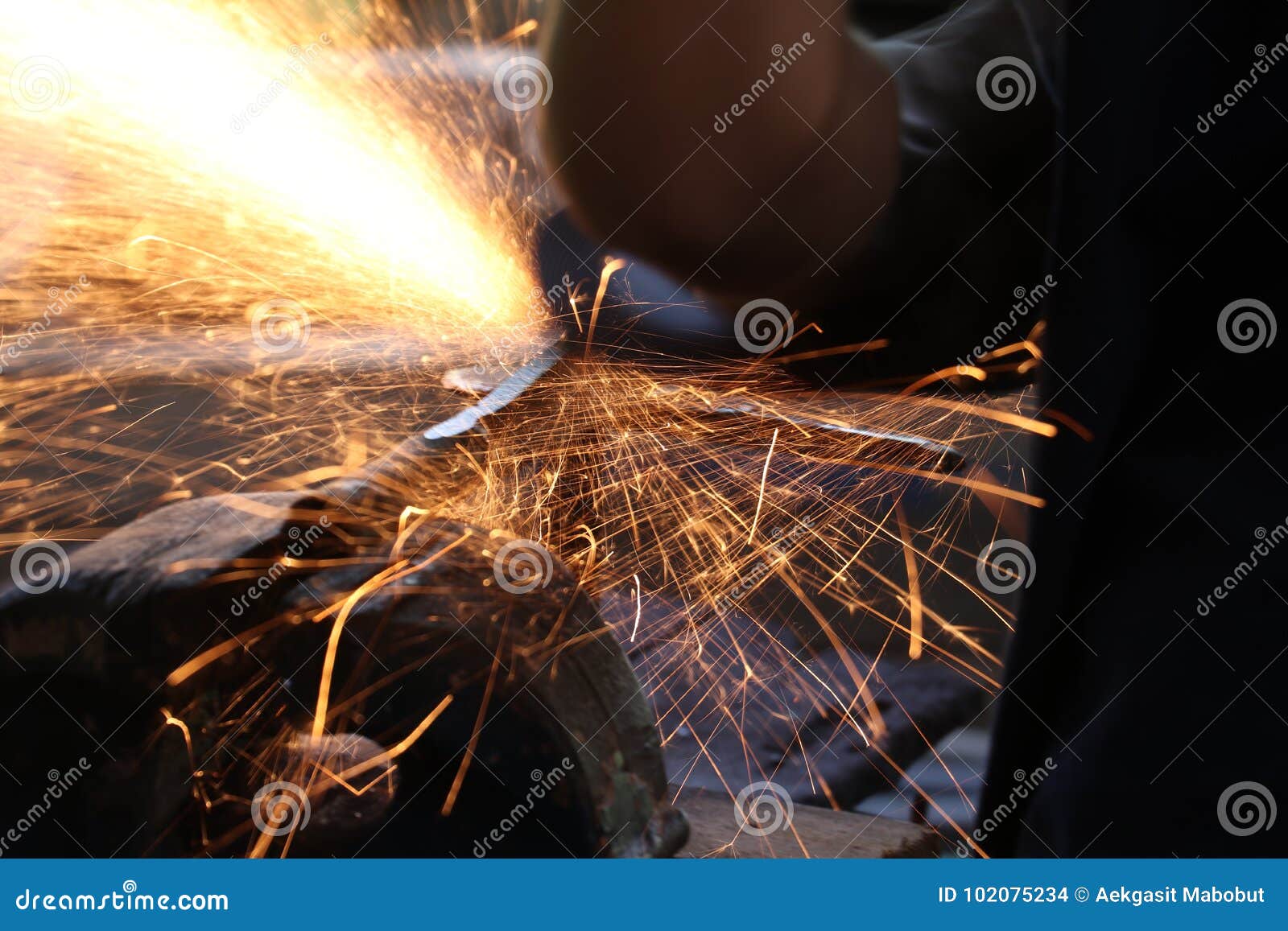 Steel fillet stock photo. Image of steel, iron, fillet - 102075234