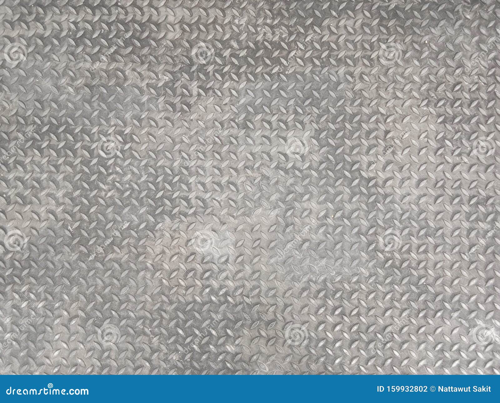 Steel Floor with Embossed Patterns Stock Photo - Image of chrome ...