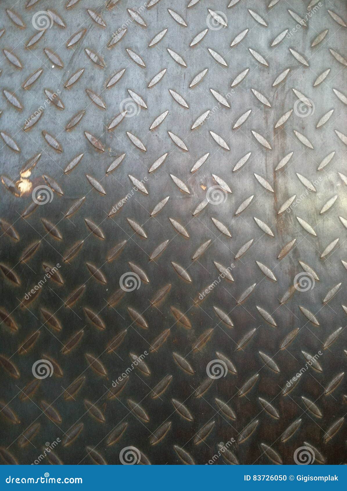 Steel Floor or Plate for Your Background Stock Photo - Image of shadows ...