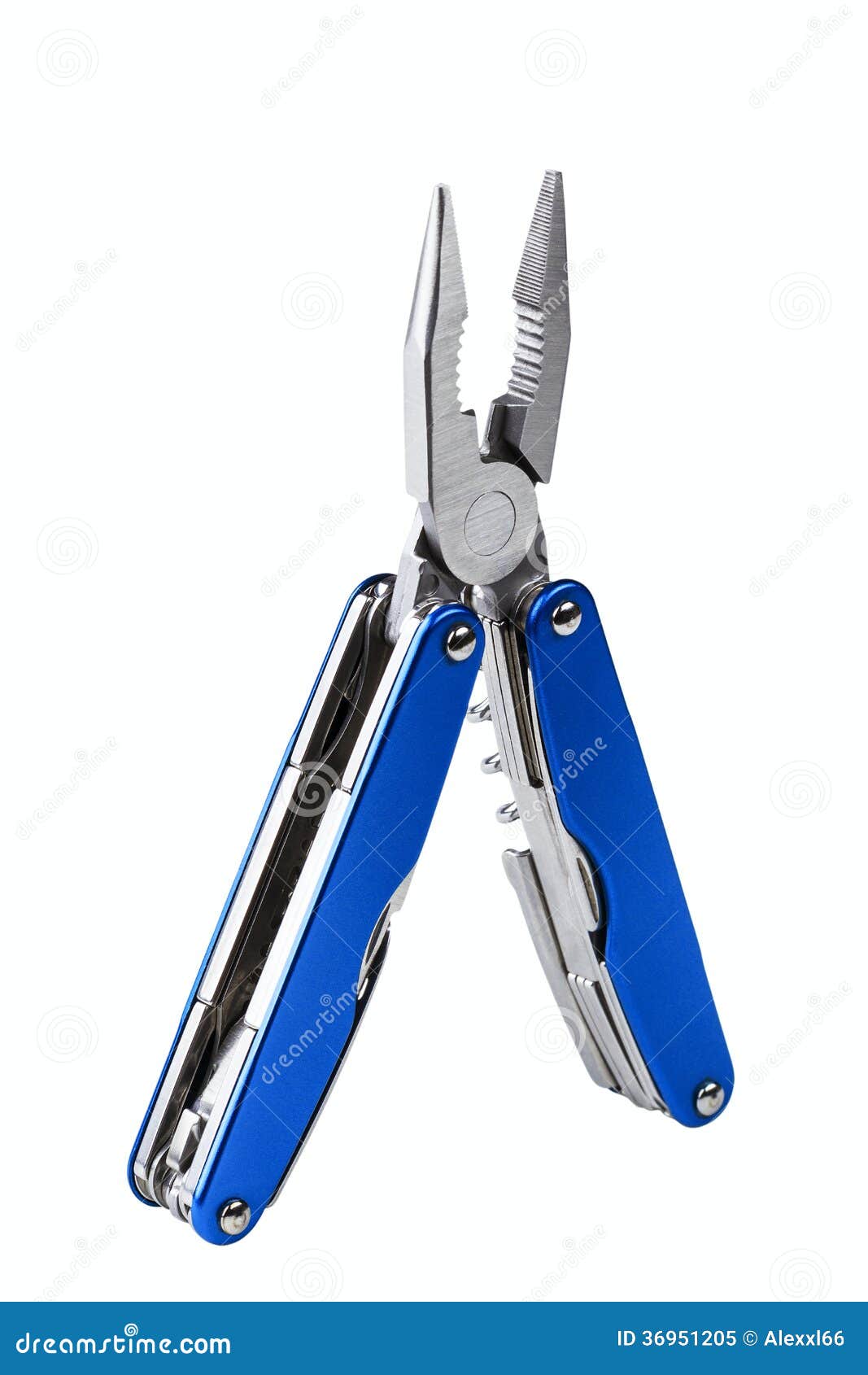 Steel folding multitool stock image. Image of flatnose - 36951205