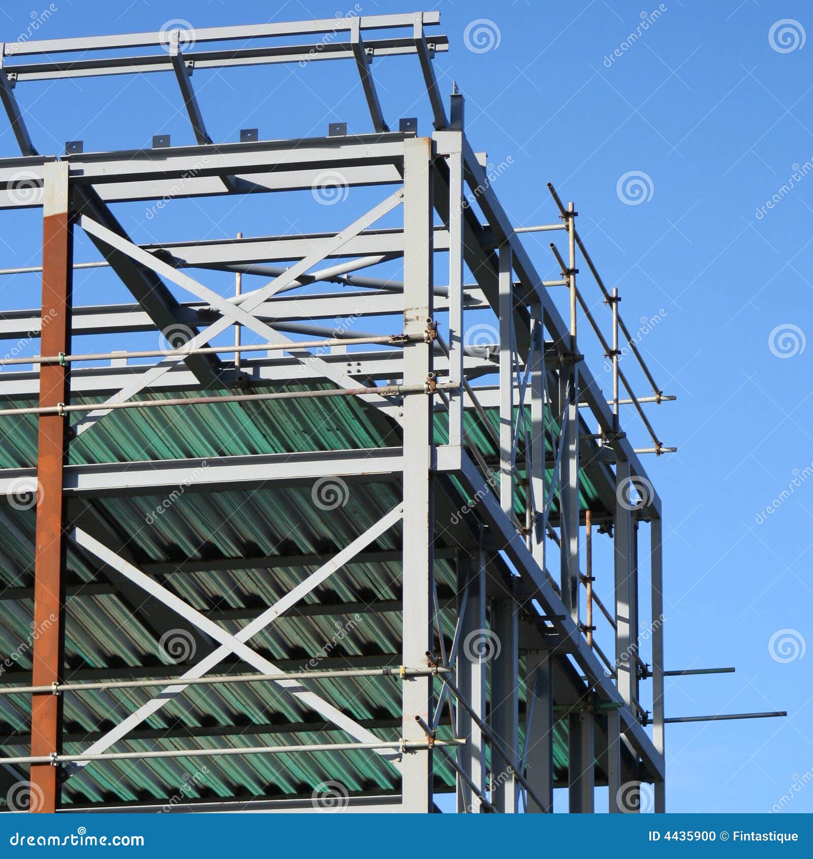 Steel Frame Architecture Royalty-Free Stock Photography | CartoonDealer ...
