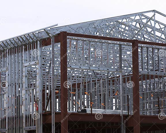 Steel frame stock photo. Image of studs, landscape, high - 726348