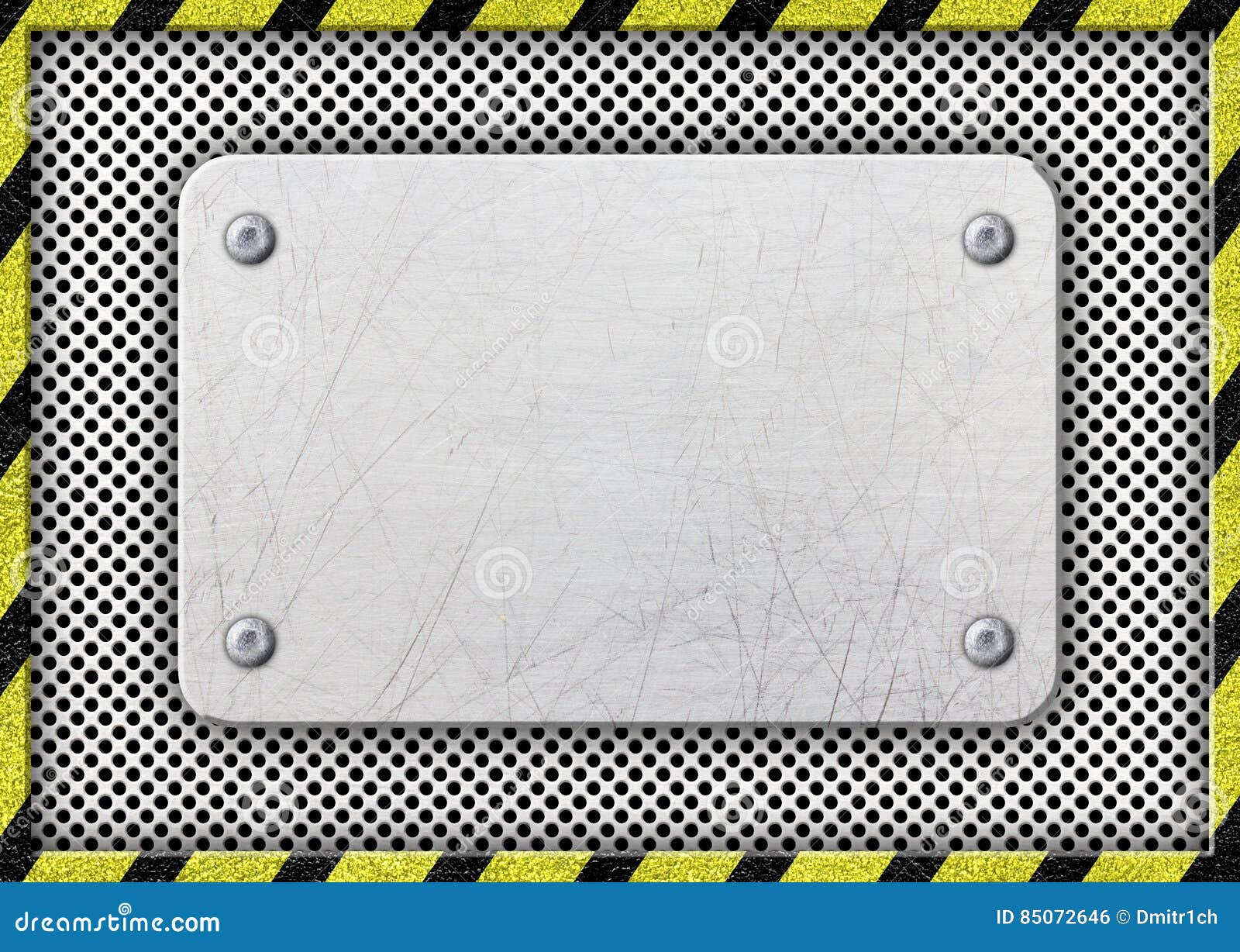 Steel Frame with Mesh, Metal Pattern for Design Stock Illustration ...