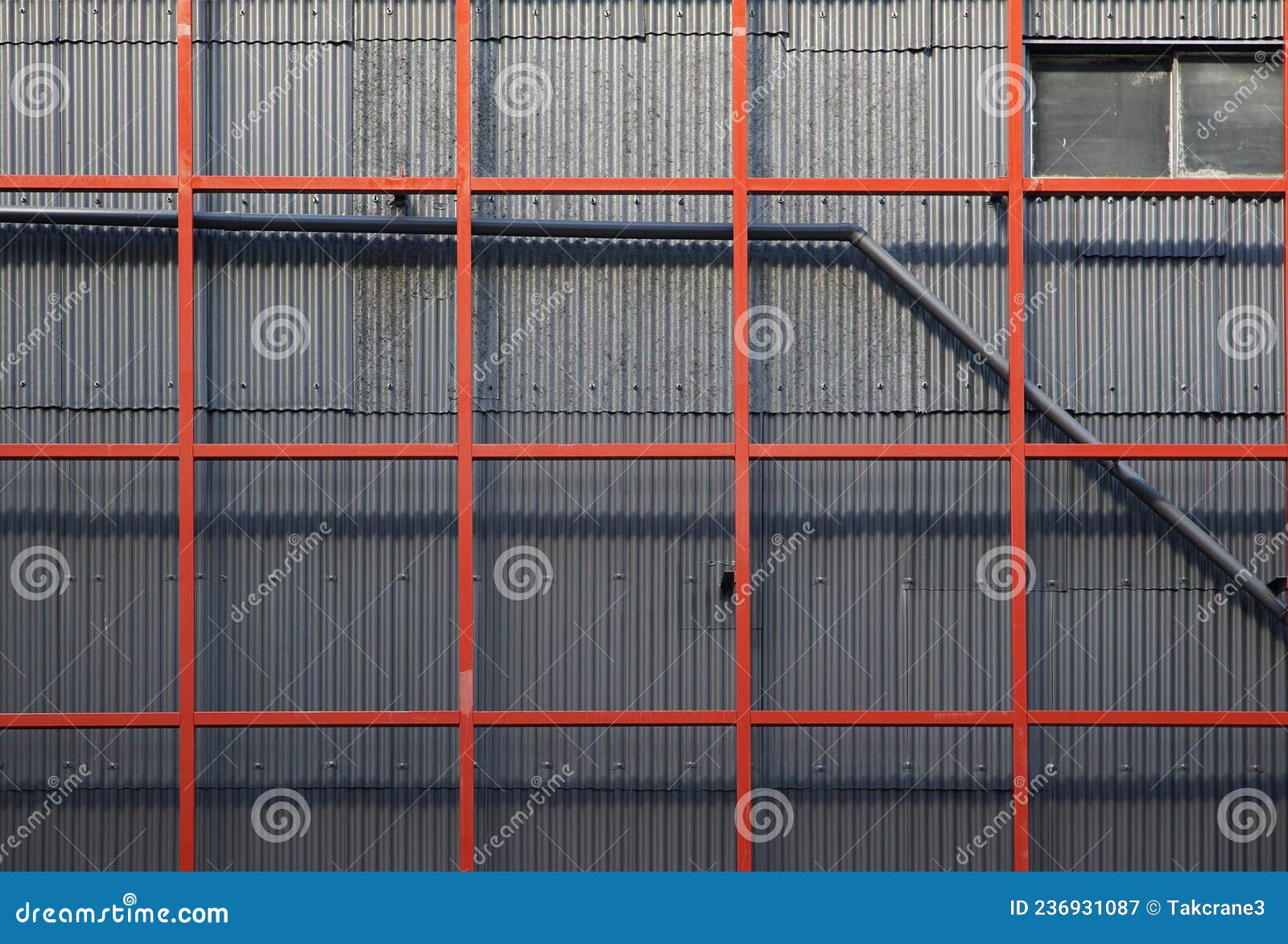 Steel frame stock image. Image of frame, yokohama, outdoor - 236931087