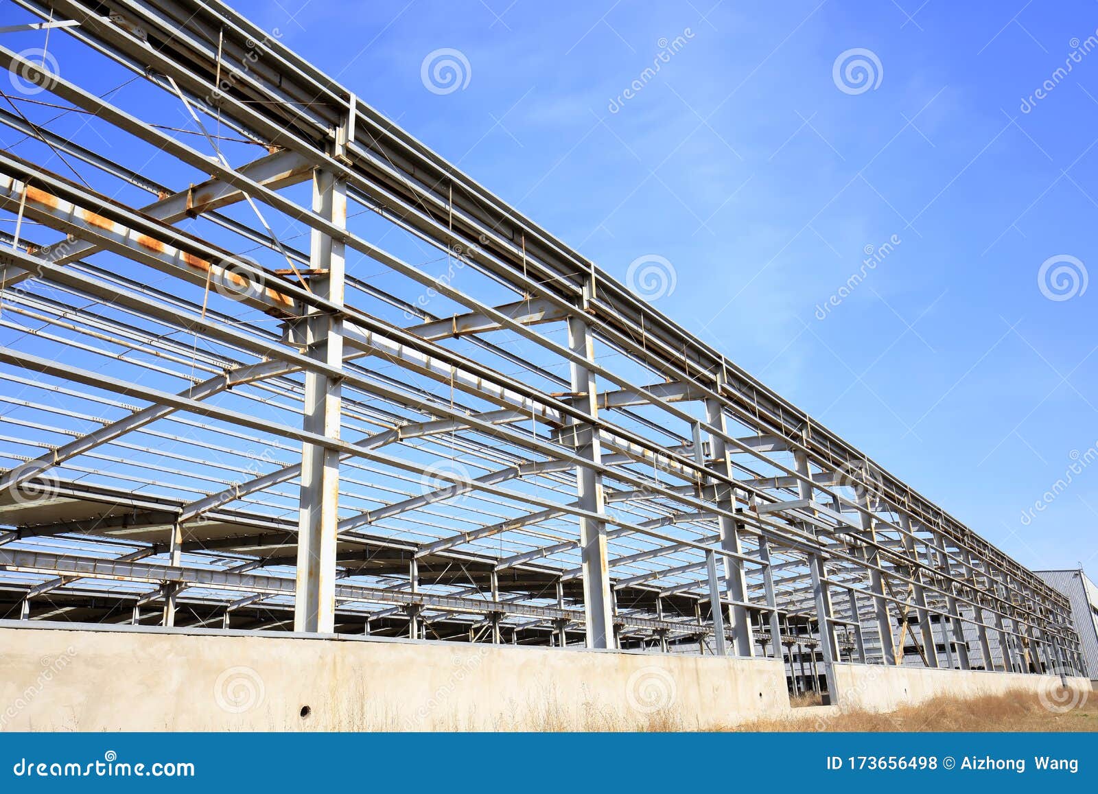 The steel structure stock photo. Image of unfinished - 173656498