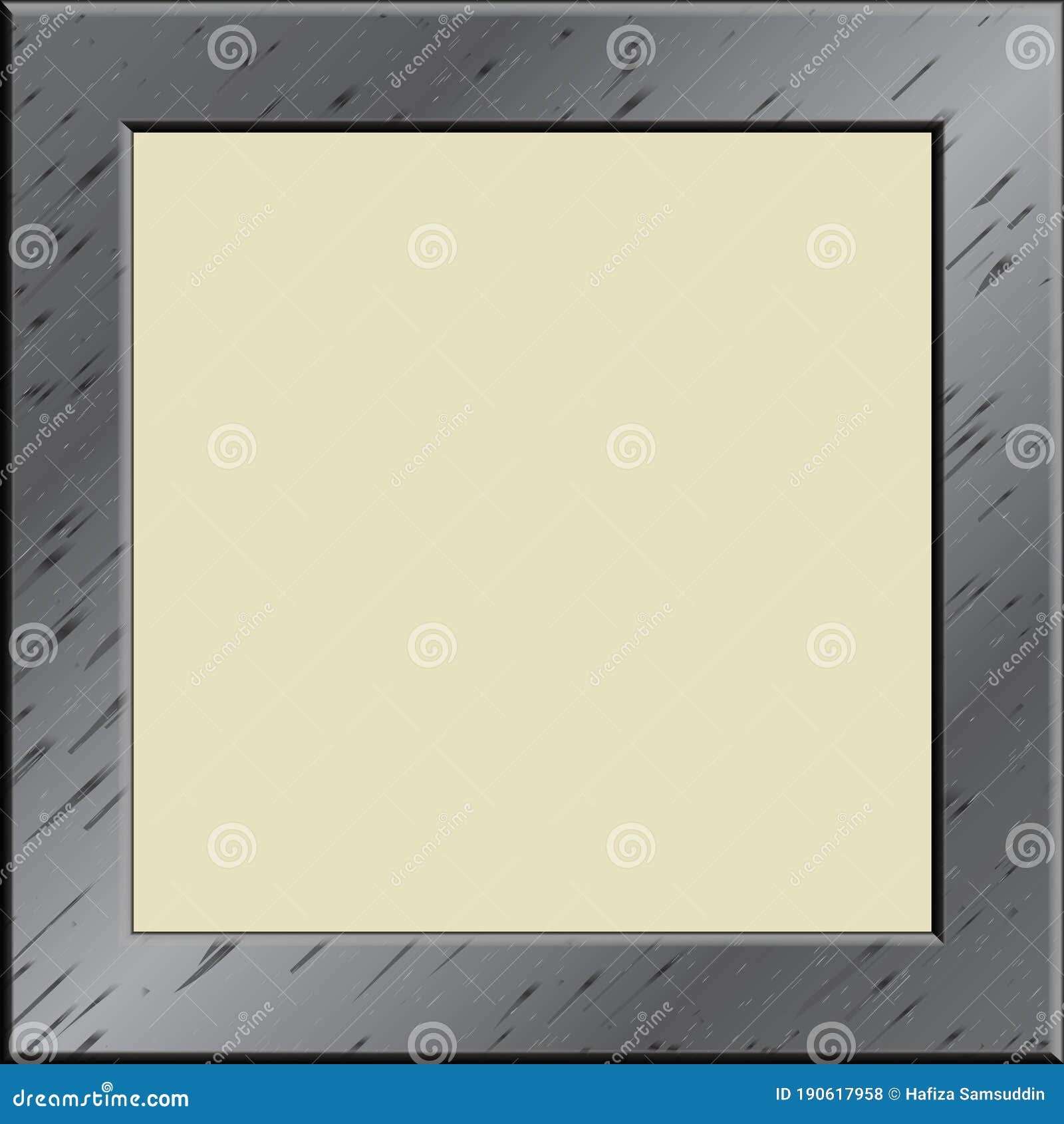 Steel Frame. Vector Illustration Decorative Design Stock Vector ...