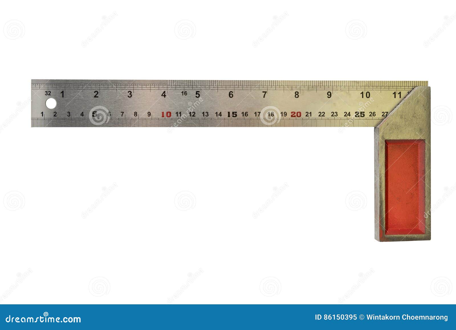 Steel Framing Setsquare Isolated Stock Image - Image of closeup ...