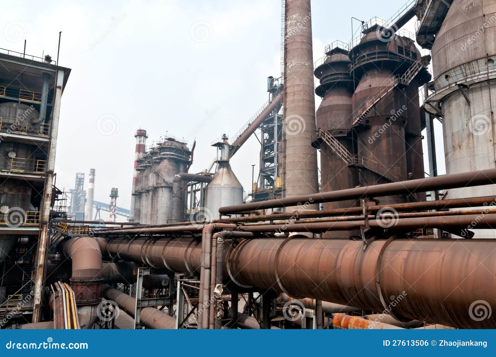 Steel gas pipeline stock photo. Image of lines, ecological - 27613506