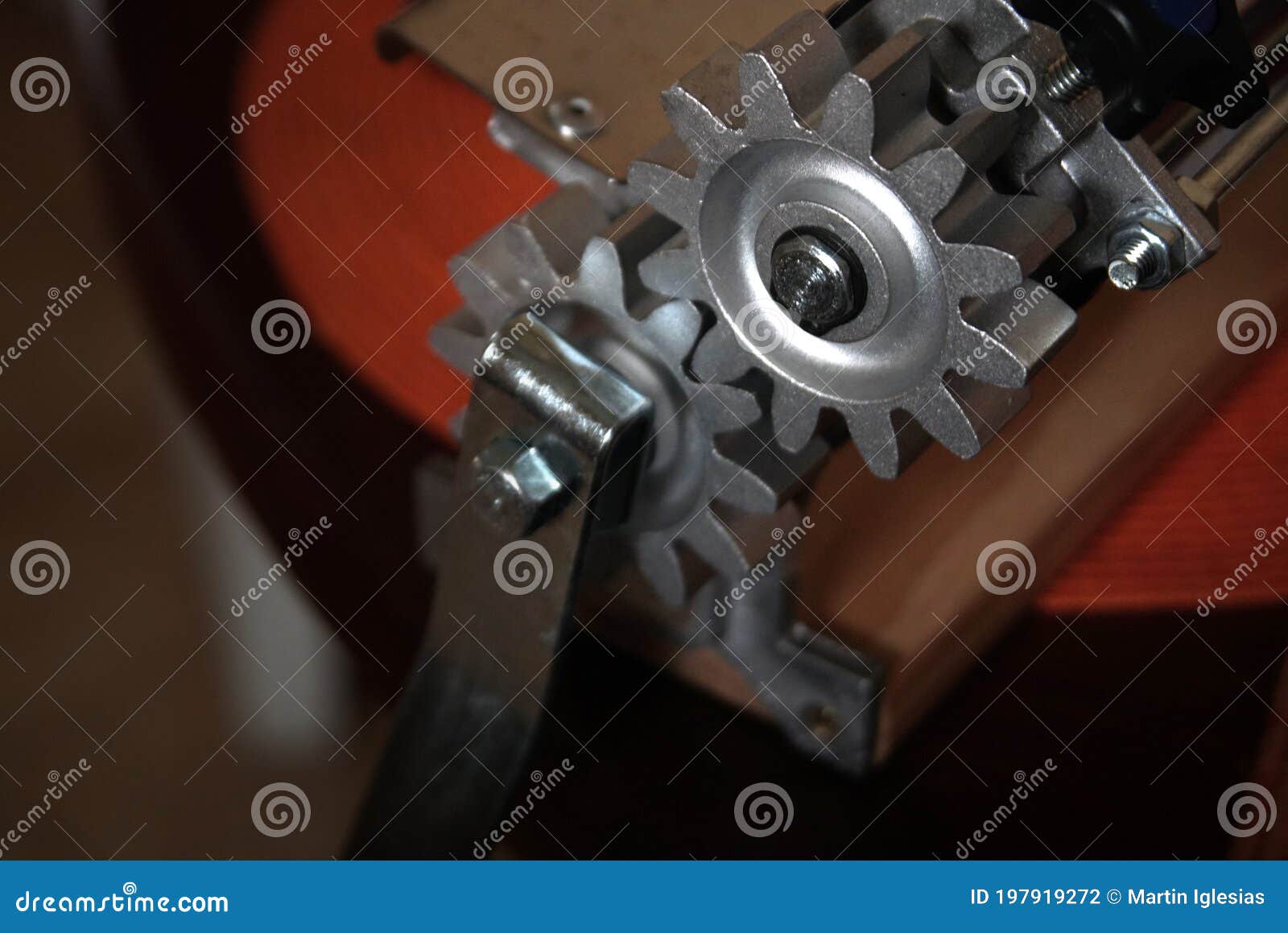 Steel Gear of Kitchen Machine Wheel Stock Photo - Image of gear, manual ...