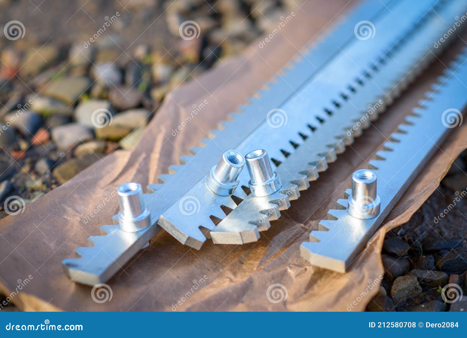 Steel Gear Racks. Accessories of Automatic Cantilever Sliding Gate ...