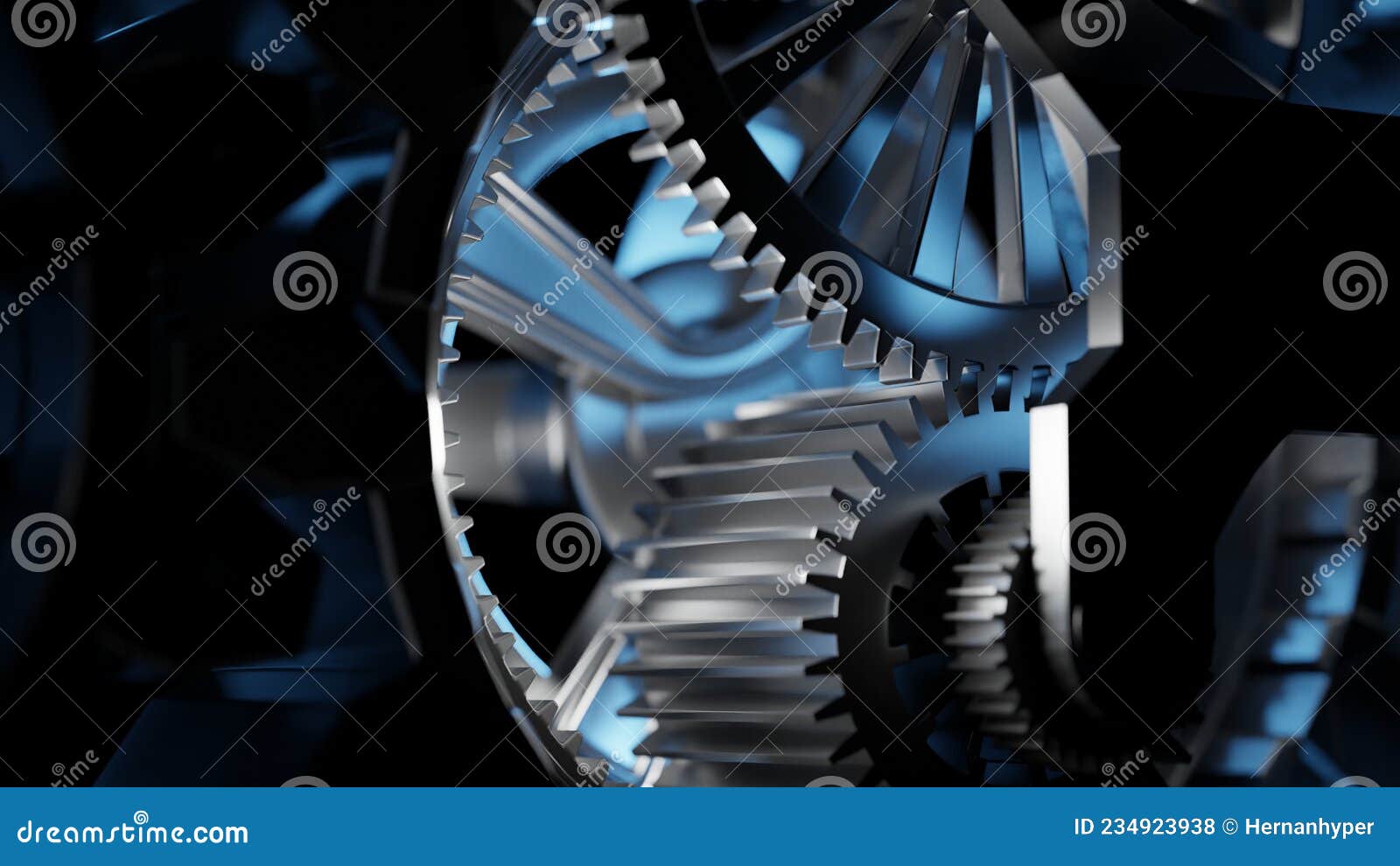 Gearbox Close-up Drawing Cartoon Vector | CartoonDealer.com #254581899