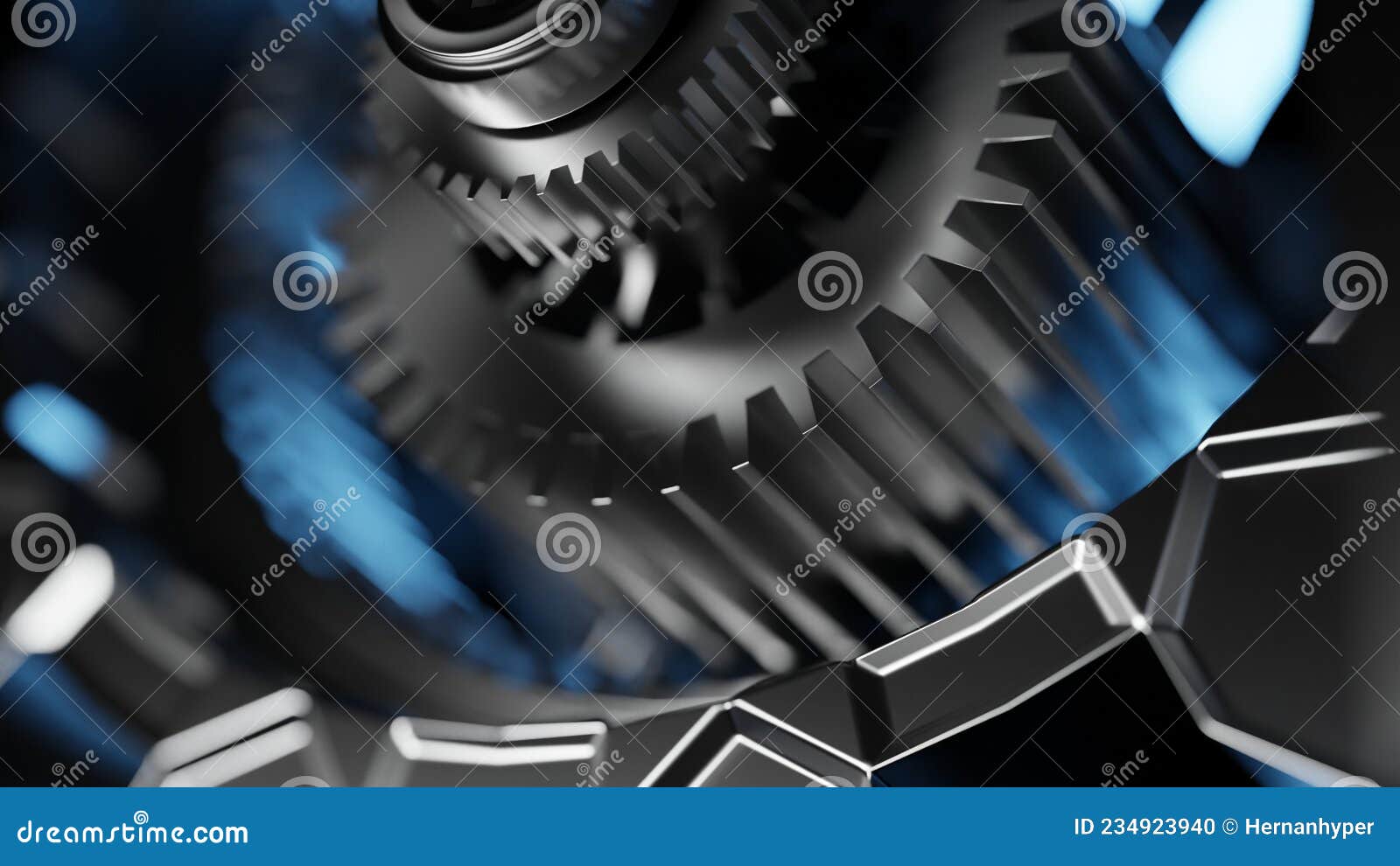 Gearbox Close-up Drawing Cartoon Vector | CartoonDealer.com #254581899
