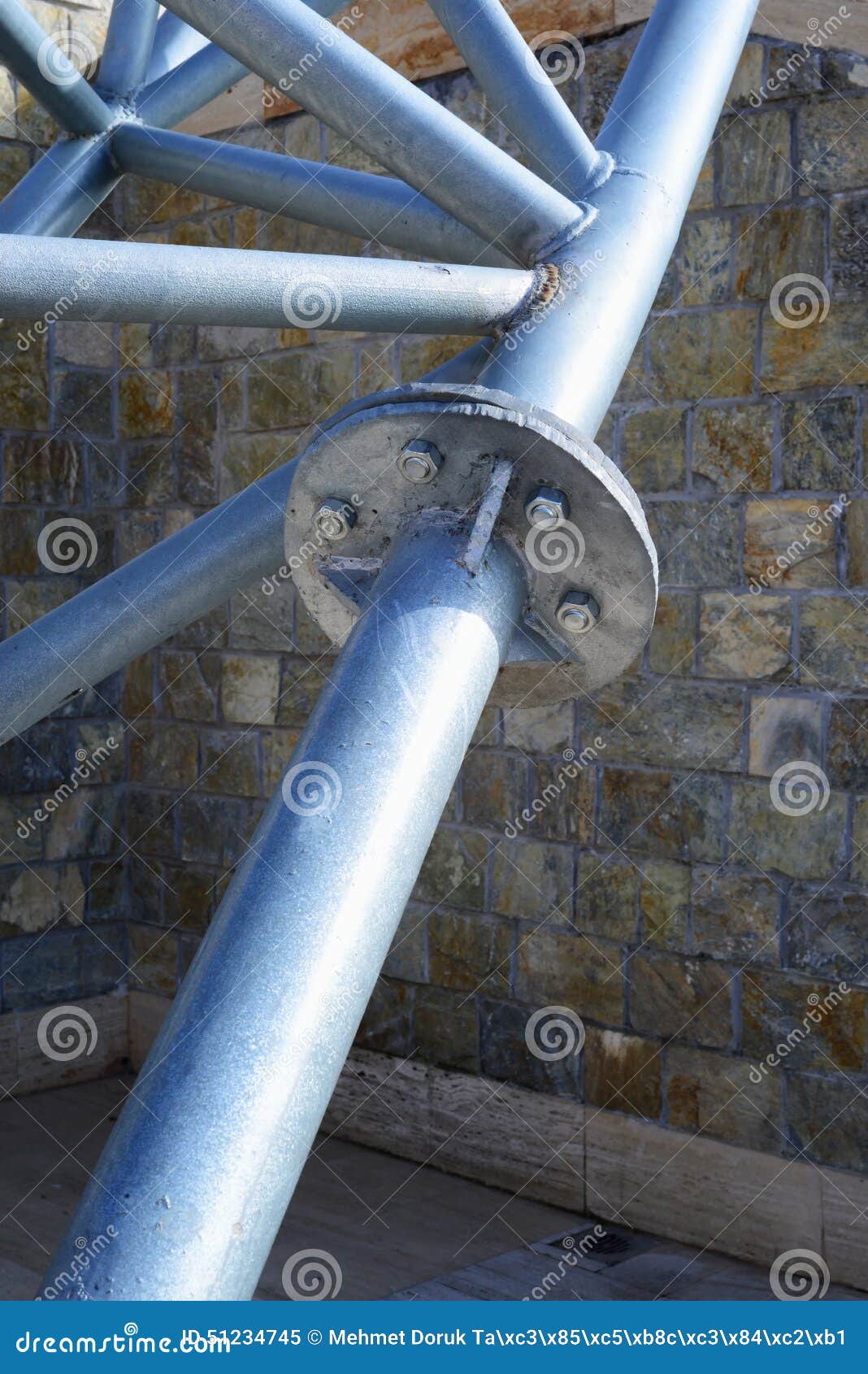 Steel girder stock image. Image of beam, iron, development - 51234745