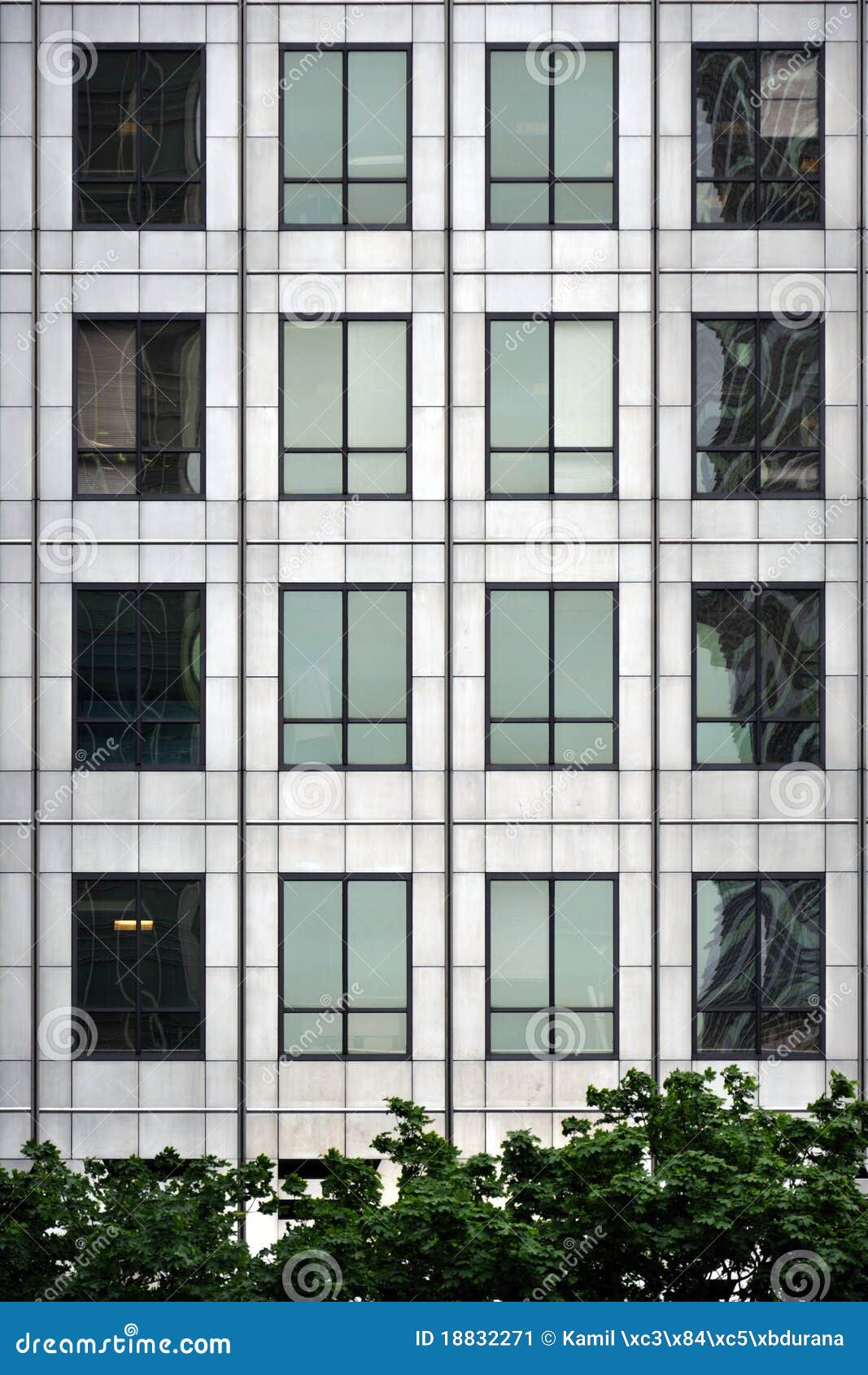 Steel and Glass - Modern Window Facade Stock Image - Image of lines ...