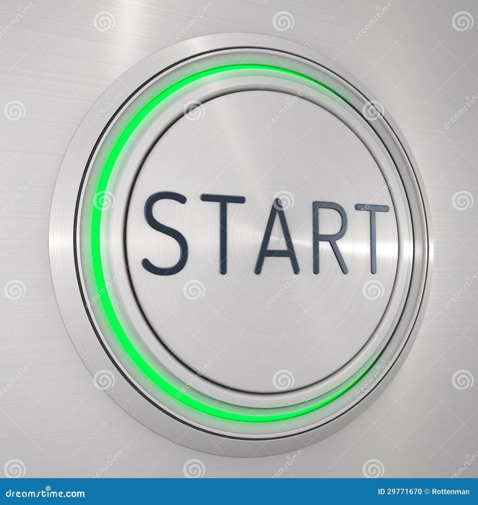 Start button stock illustration. Illustration of push - 29771670