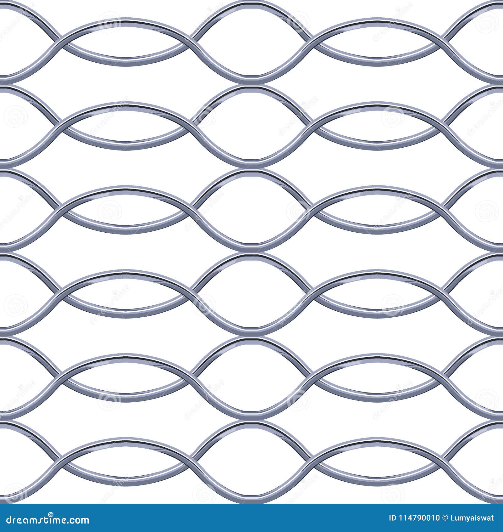 Steel Grating Seamless Structure Vector Stock Vector - Illustration of ...
