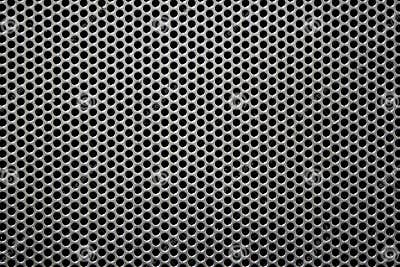 Steel grid stock image. Image of honeycomb, closeup, white - 14887305