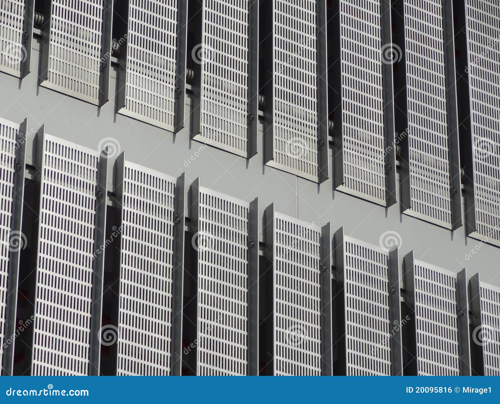 Steel Grid Cladding stock photo. Image of gridiron, black - 20095816