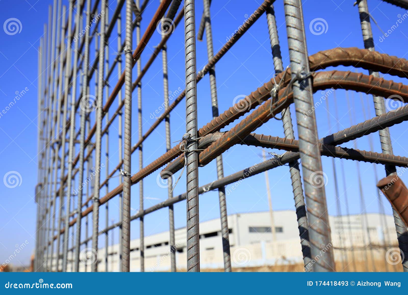 Steel grid stock image. Image of background, rust, armature - 174418493