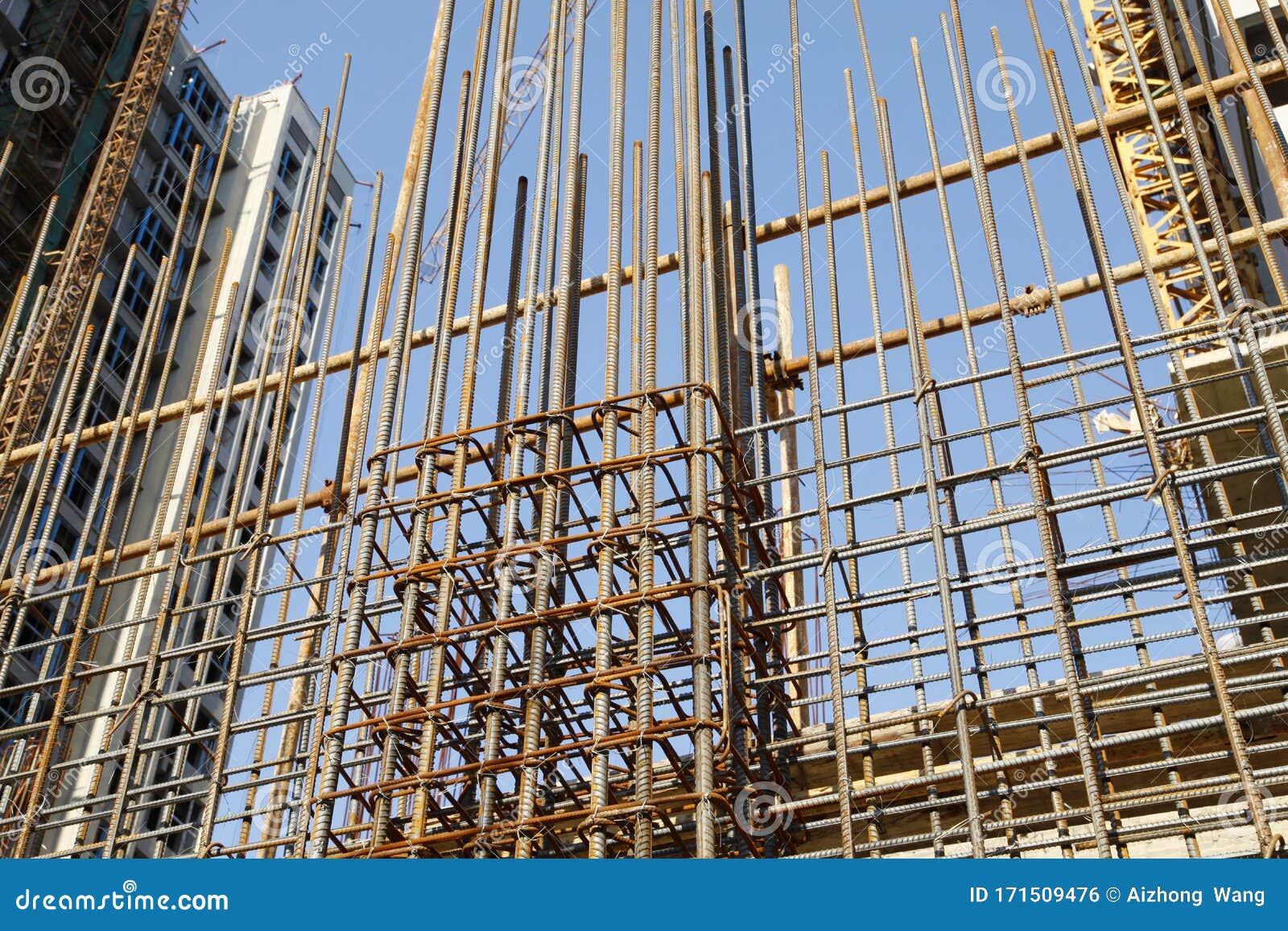 Steel grid stock photo. Image of engineering, pattern - 171509476