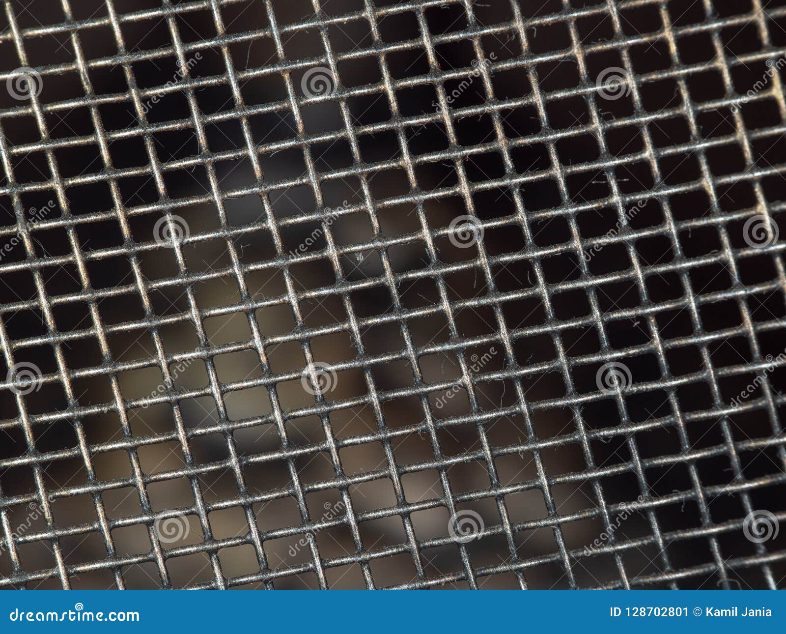Steel Grid Macro Close-up Texture Background Stock Image - Image of ...