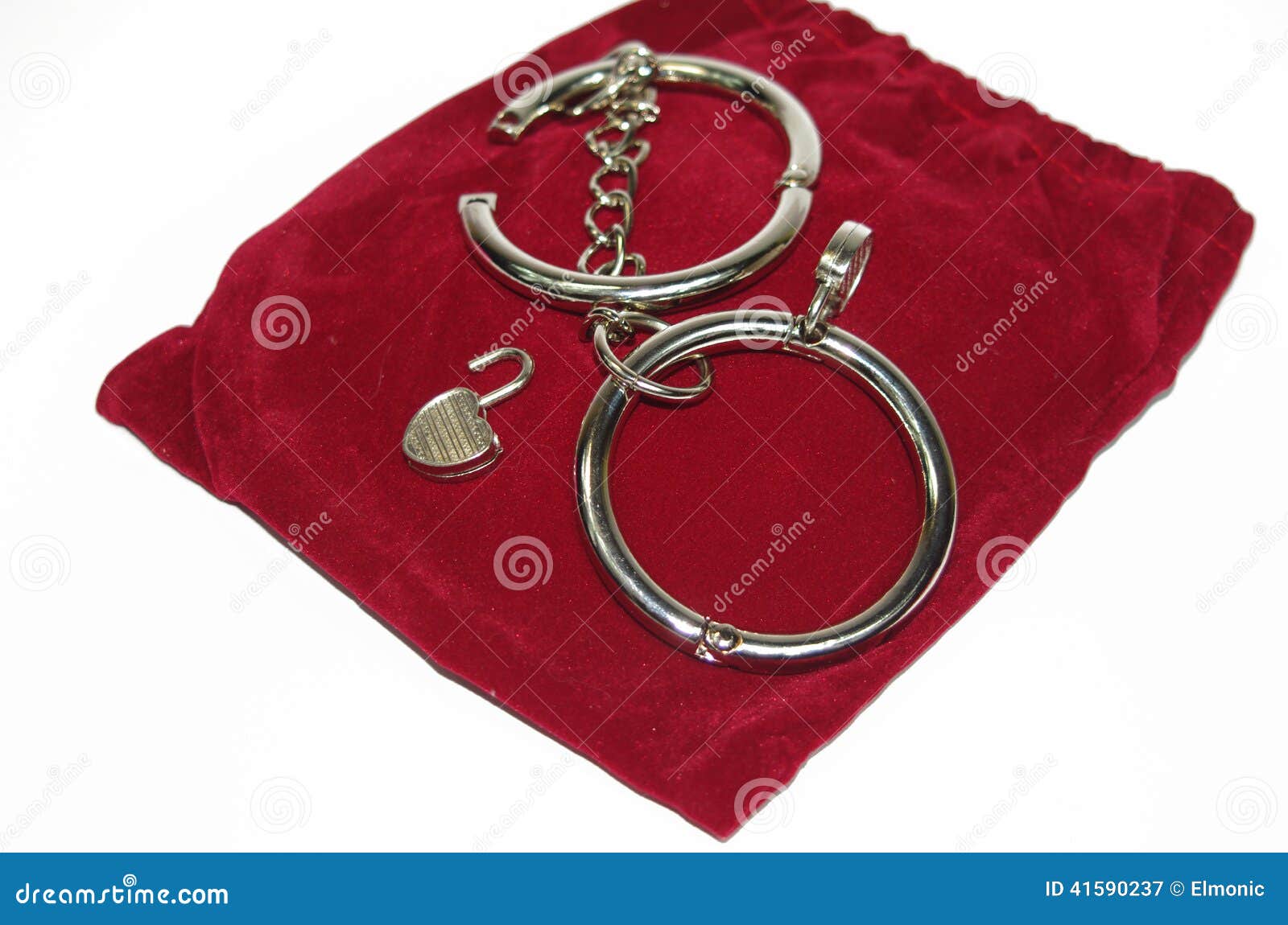 Steel handcuff stock image. Image of enforcement, bracelet - 41590237
